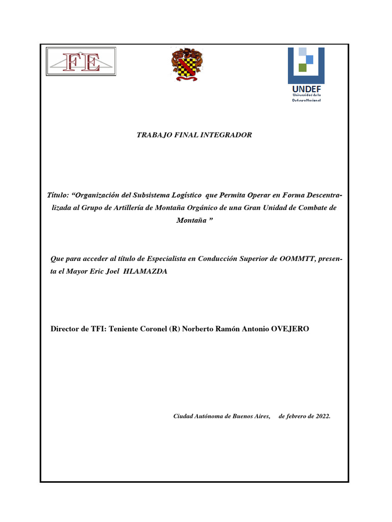 Tfi 2022 Ecs H3o4 | PDF | Clima | Herida
