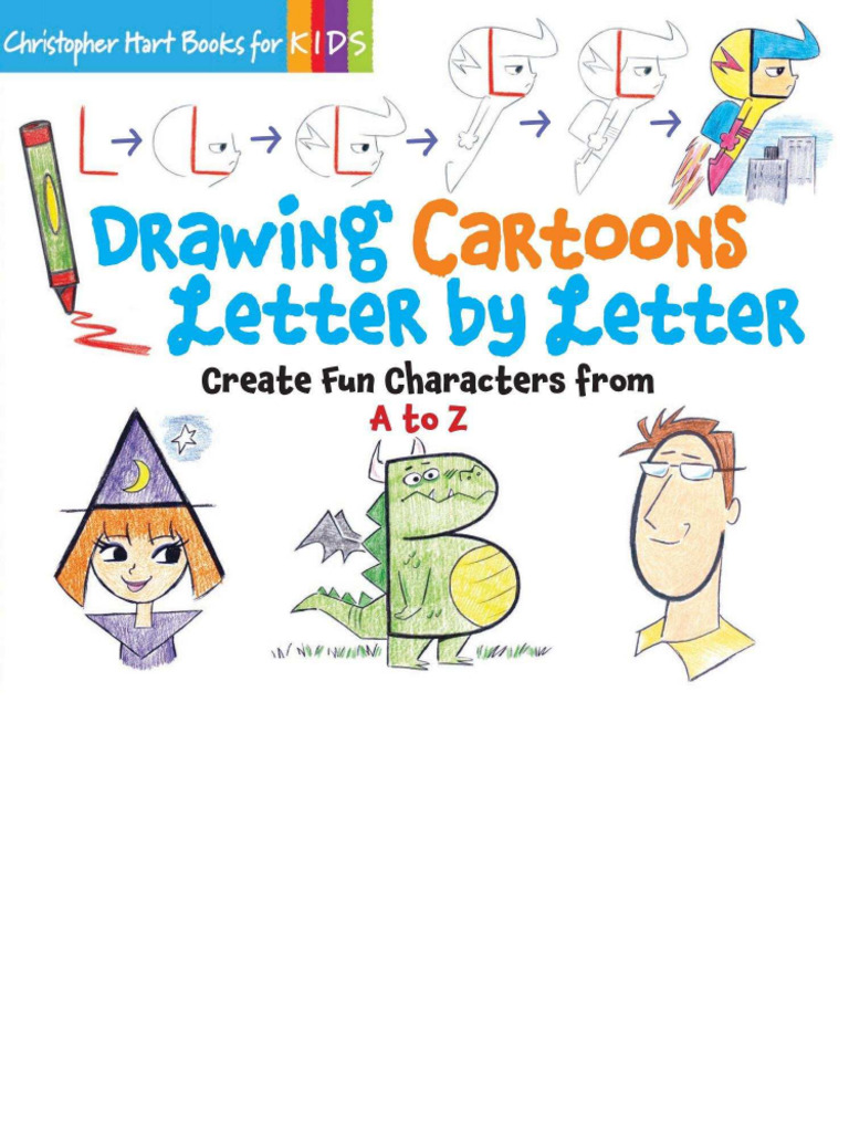 Drawing-Cartoons-Letter-By-Letter Librería de Ilustradores | PDF