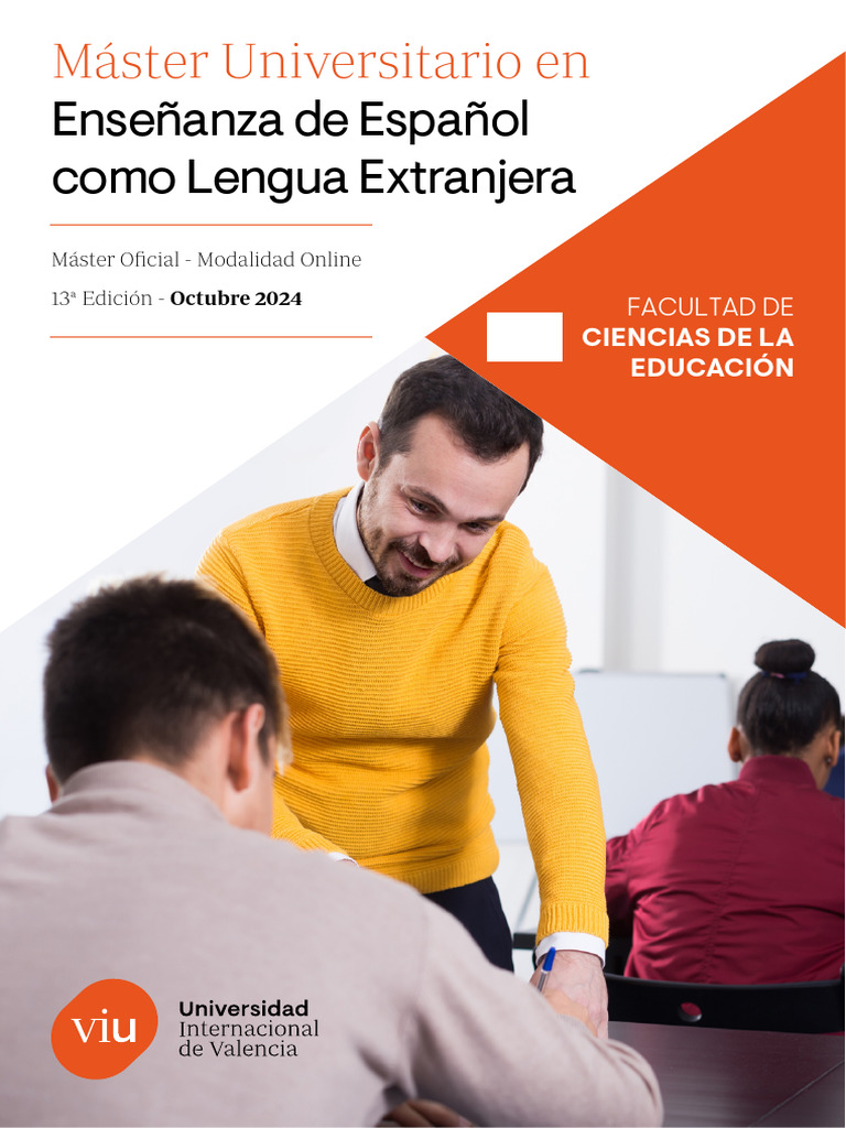 MU Ensenanza Espanol Lengua Extranjera - 13ED OCT 2024 | PDF ...