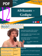 Maaltyd Gedig Deur PJ Philander Vrae en Antwoorde | PDF