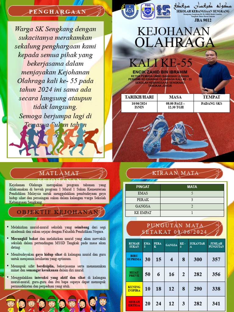 Buku Program Sukan 2024 | PDF