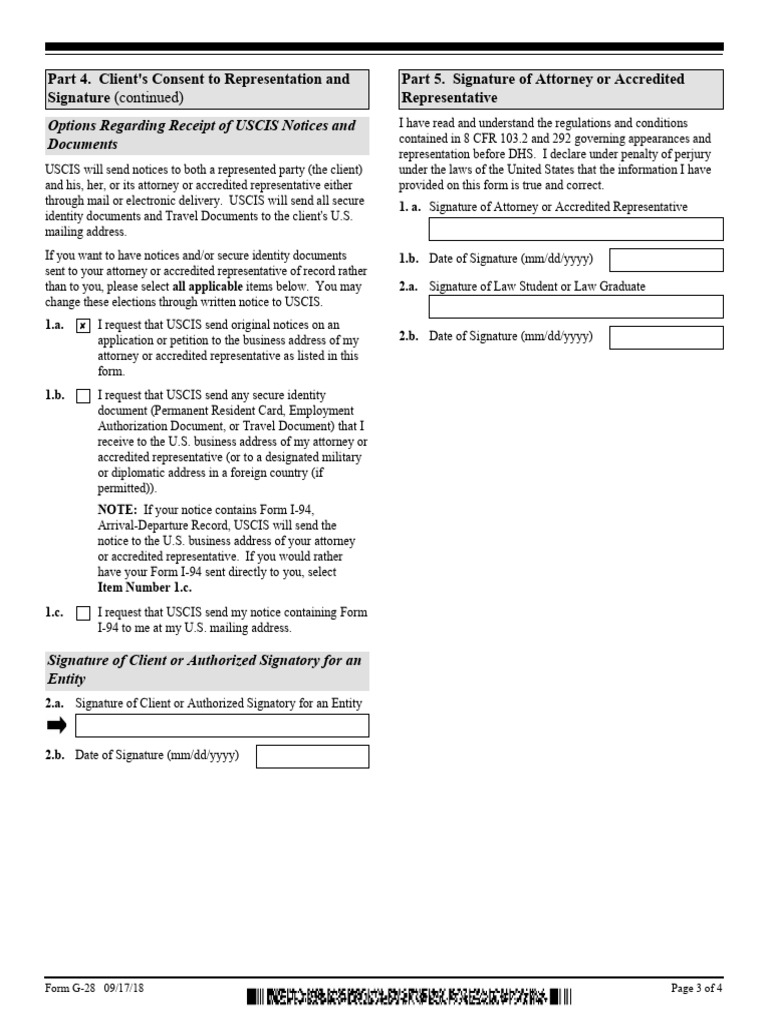Sadia Aminin - Signature Packet | PDF | United States Citizenship And ...