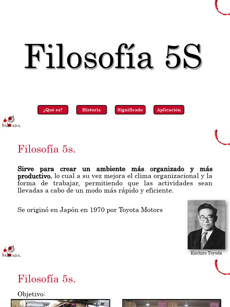 Capacitación en Filosofía 5S | PDF