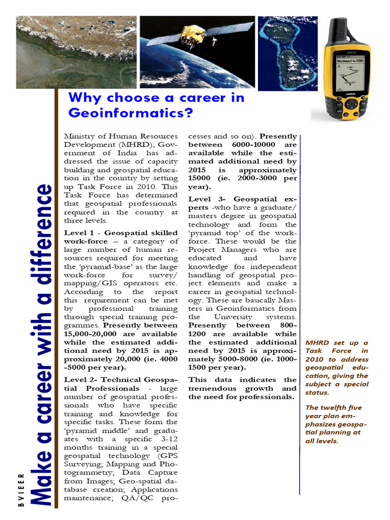 Geoinformatics | PDF | Information Science | Computing