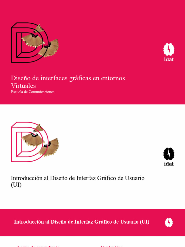 IL1-B Introducción Al Diseño de Interfaz Gráfico de Usuario UI | PDF ...