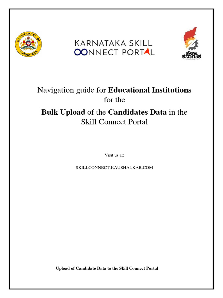 Educational Institute Reg and Bulk - Upload | PDF | Login | Password