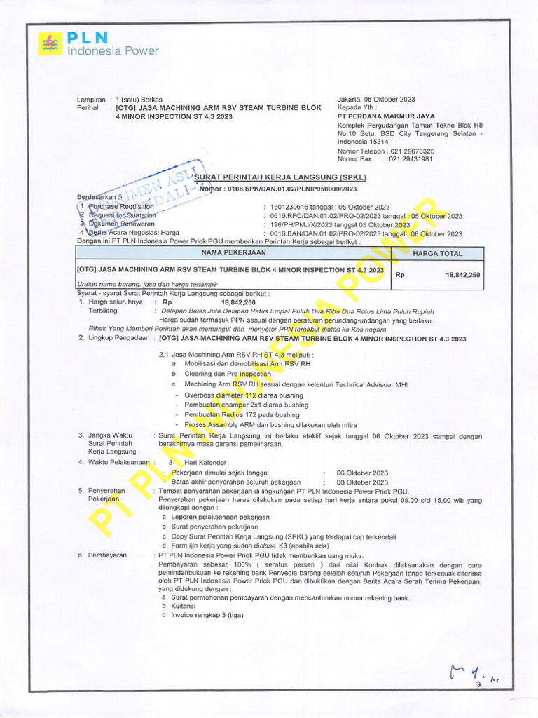 SPKL Terkendali 2 | PDF