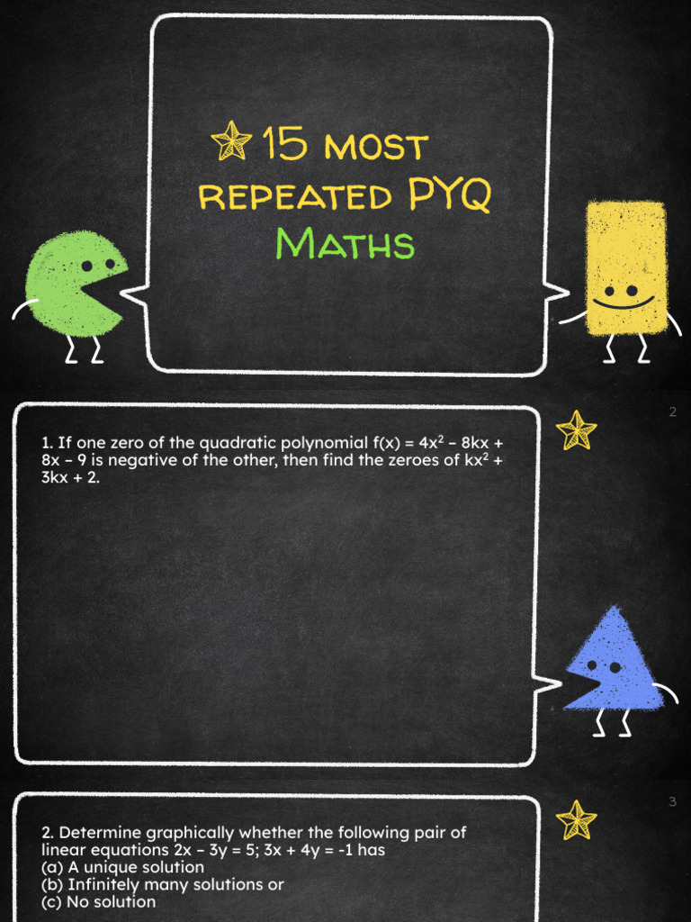 15 Most Repeated Pyq Session PDF | PDF | Speed | Circle