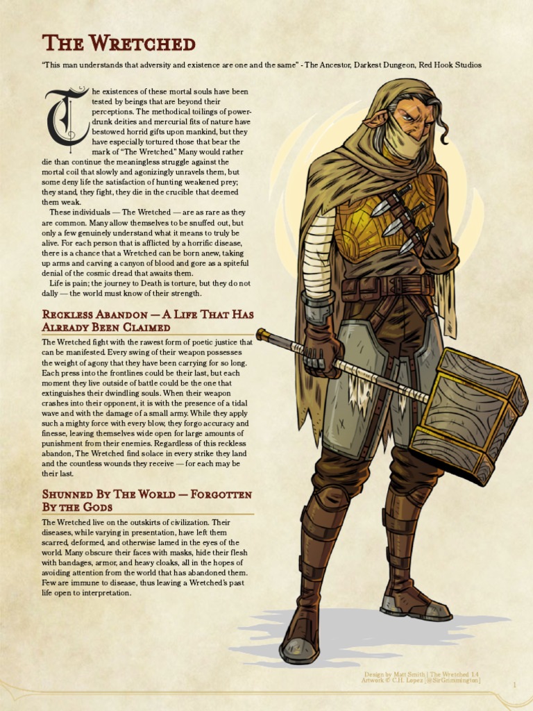 The Wretched | PDF | Dungeons & Dragons