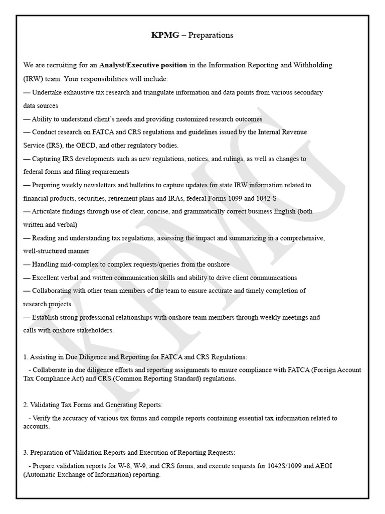 KPMG Notes | PDF | Taxation In The United States | Cryptocurrency