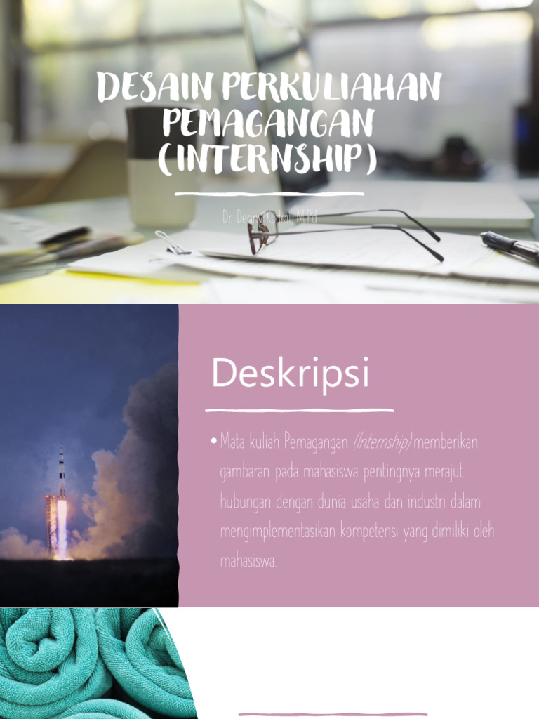 Desain Perkuliahan Pemagangan - Deko | PDF | Karier & Perkembangan | Seni