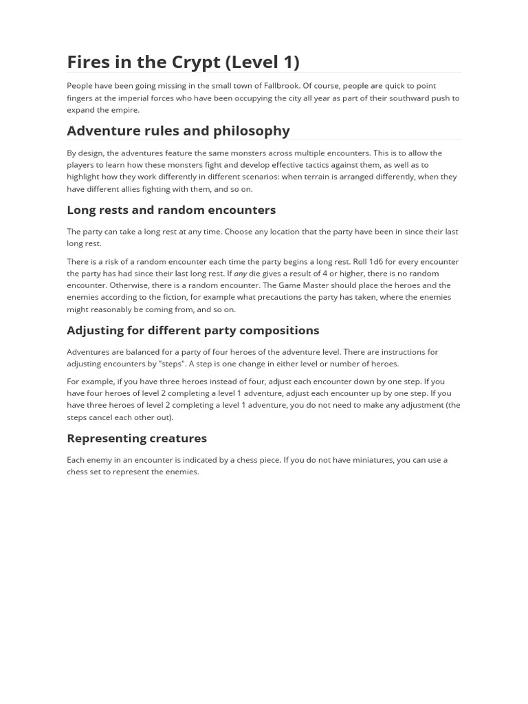 Orcus Fires in the Crypt | PDF