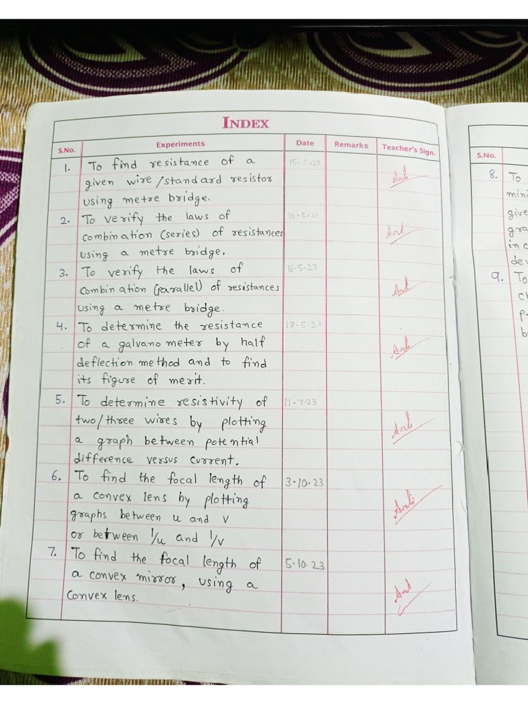 Physics Experiment | PDF