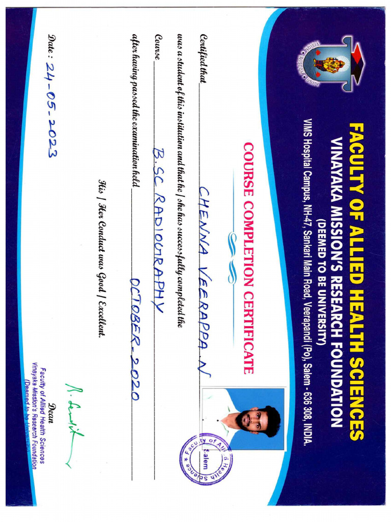 Courswe Complete Certificate | PDF