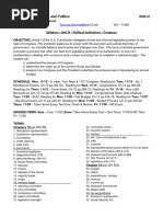 AP Gov - Unit 2 Study Guide | PDF | United States House Of ...