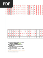 Number Trick Chart | PDF