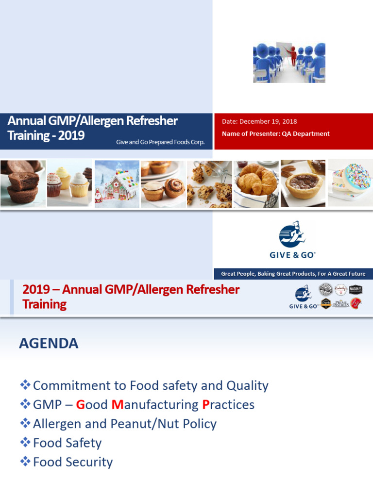 8 Gmp Annual Refresher 2019 Download Free Pdf Nut Fruit