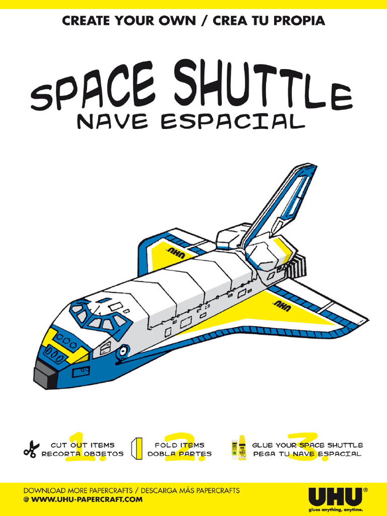 space shuttle paper toy via papermau | PDF