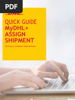 MyDHL+ Account Authorization Guide | PDF | Freight Transport | Login