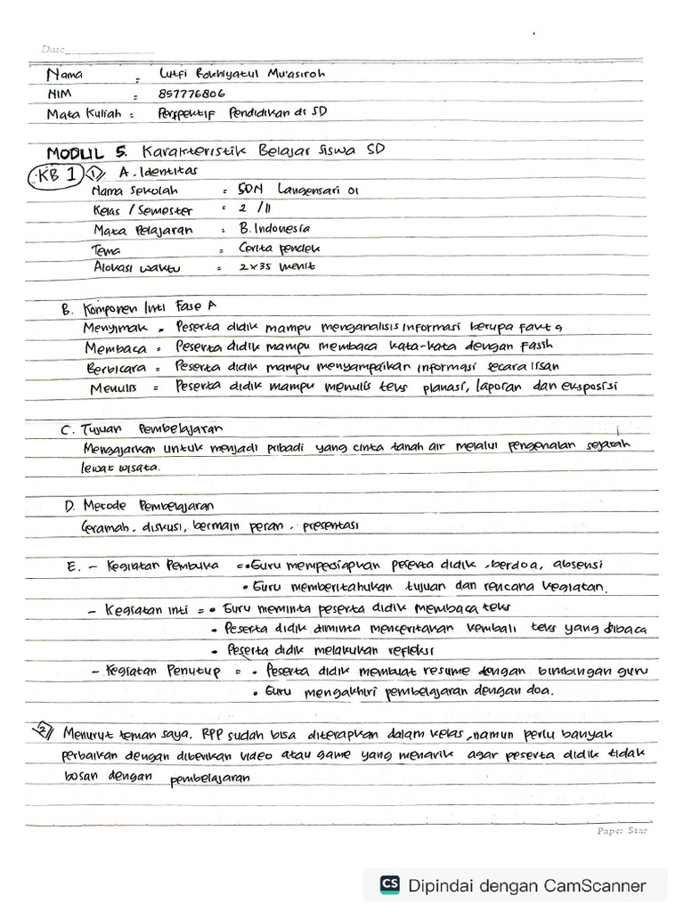 TUGAS 2- Modul 5-8-Perspektif Pendidikan | PDF