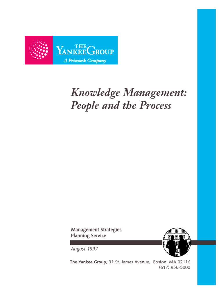 Knowledge Management: People and The Process | PDF | Knowledge Management | Knowledge
