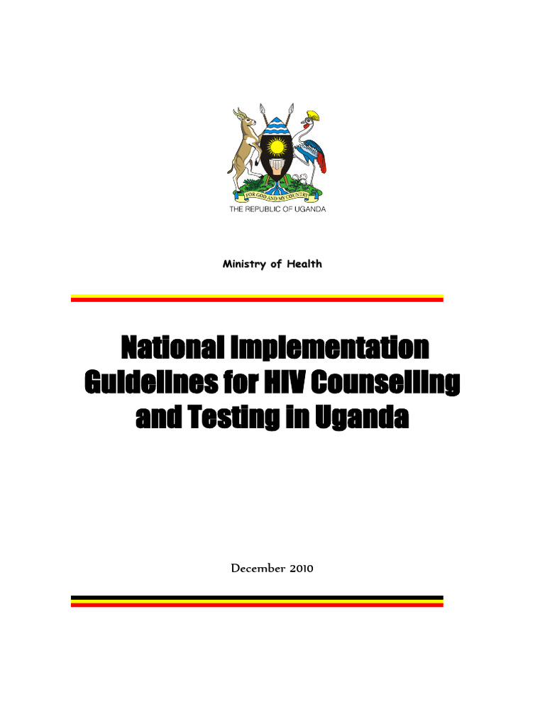 National Implementation Guidelines For HIV Counselling and Testing in ...