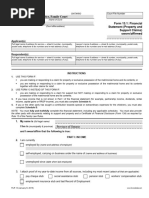Income Support Consent and Declaration | PDF | Taxes | Economies