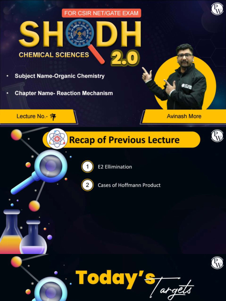 Reaction Mechanism 17 Class Notes Shodh 2 0 Batch 240716 114030 | PDF