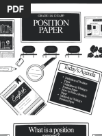 Position Paper Format | PDF