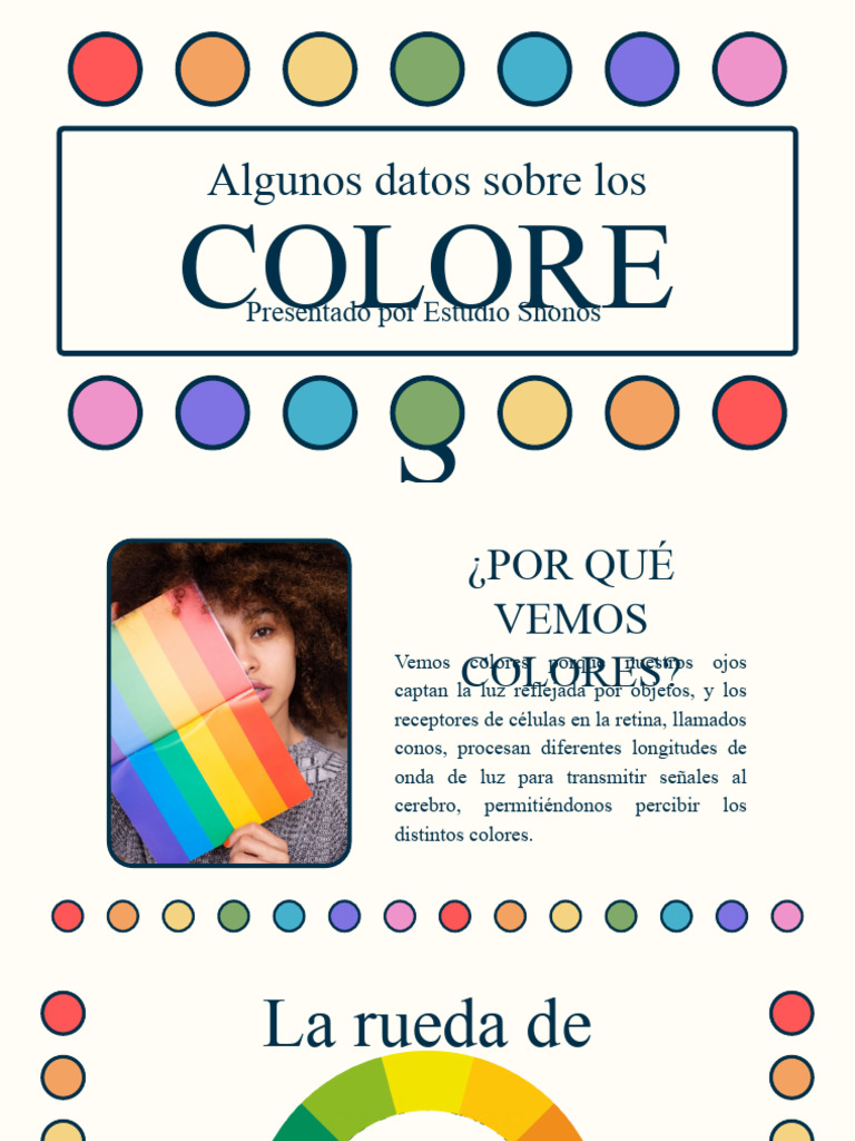 Los Colores Pdf Color Percepción Visual