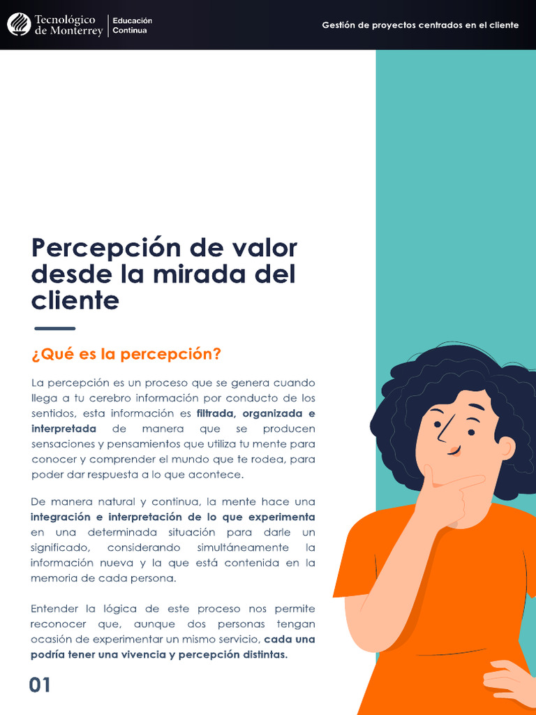 FEGADR04-04LEC Percepción de Valor Desde La Mirada Del Cliente | PDF ...