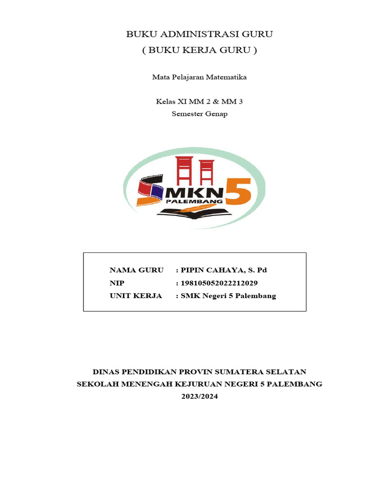 Cover Adm. MTK 2023 | PDF