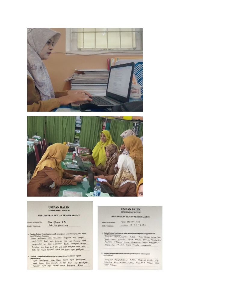 Dokumentasi Umpan Balik | PDF