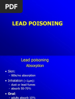 Lead Toxicity and Health Risks | PDF | Lead | Medical Specialties