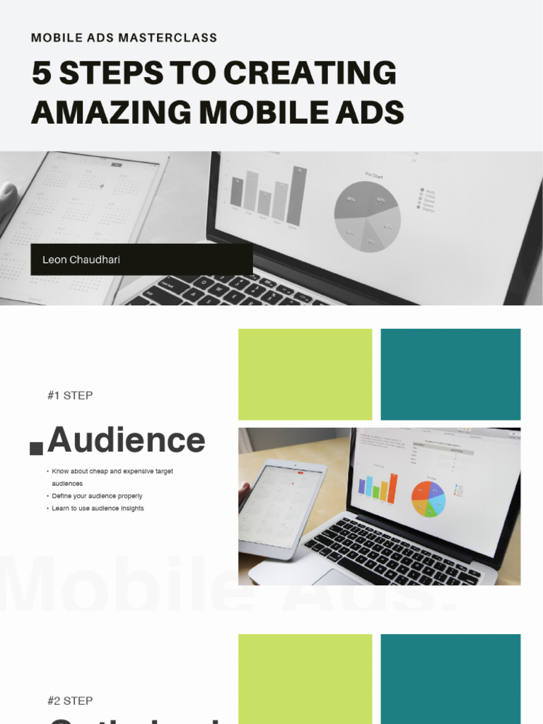 3.1 5 Steps To Creating Amazing Mobile Ads PDF | PDF