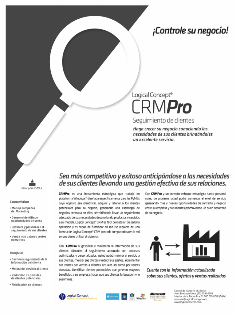 Ficha Tecnica CRM Pro | PDF