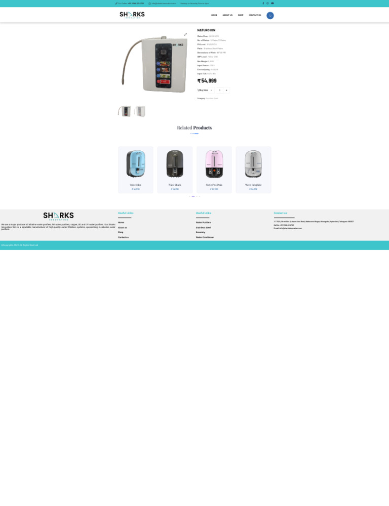 Alkaline Water Purifier in Hyderabad (Naturo Ion) | PDF | Water ...