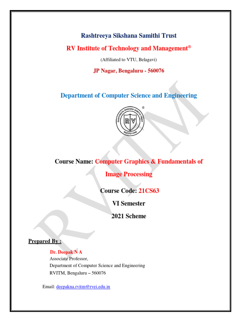 CG_Module -2 | Download Free PDF | 2 D Computer Graphics | Applied Mathematics