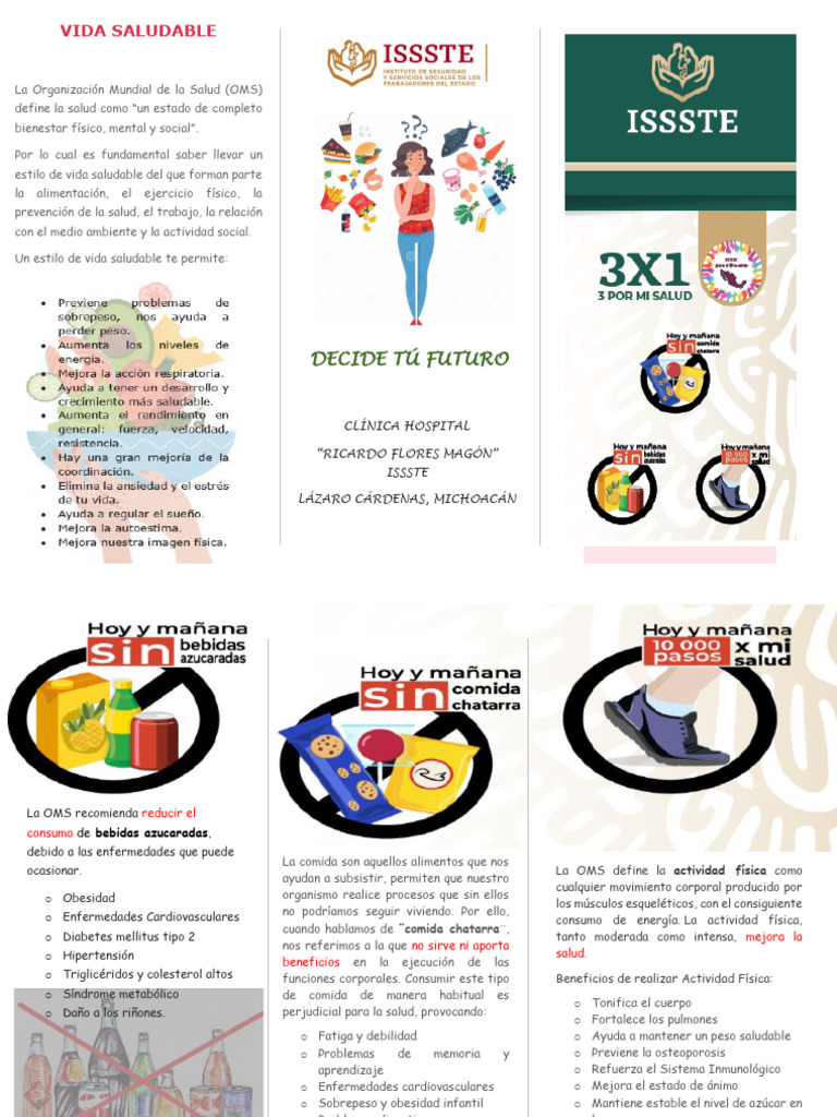 3x1 - 3 Por Mi Salud | PDF | Obesidad | Enfermedades cardiovasculares