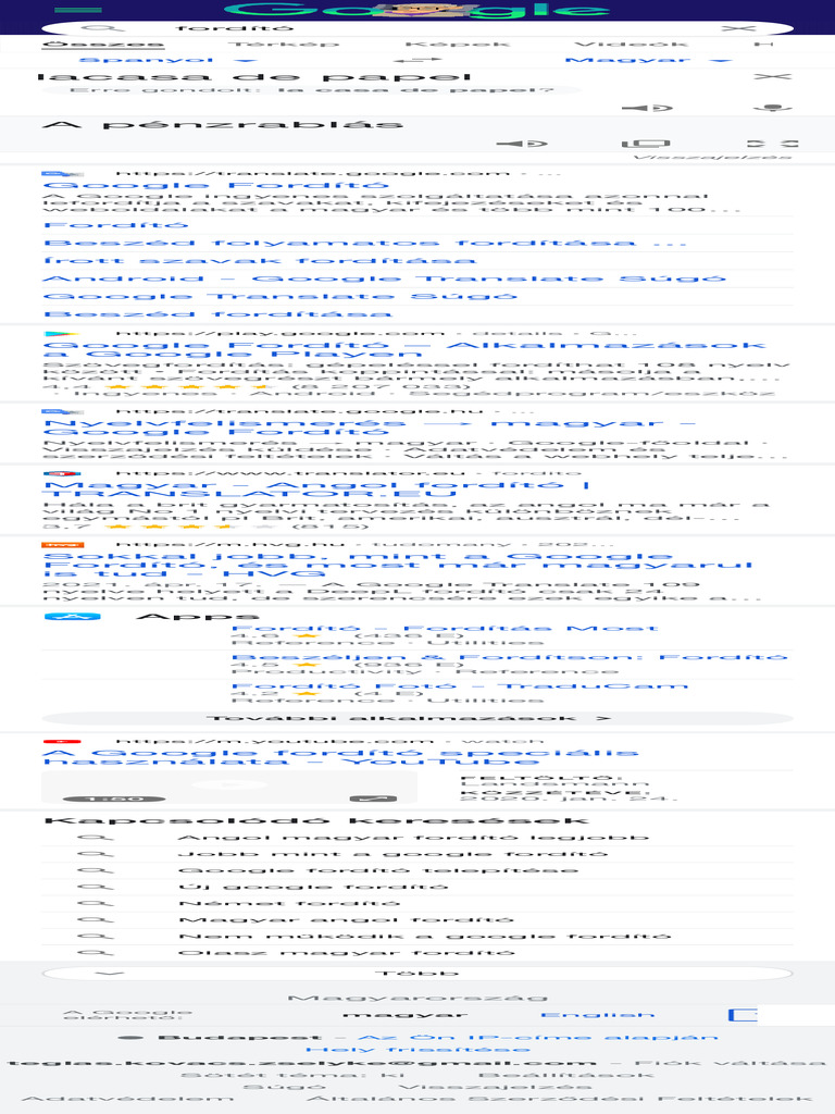 Fordító - Google-Keresés 2 | PDF