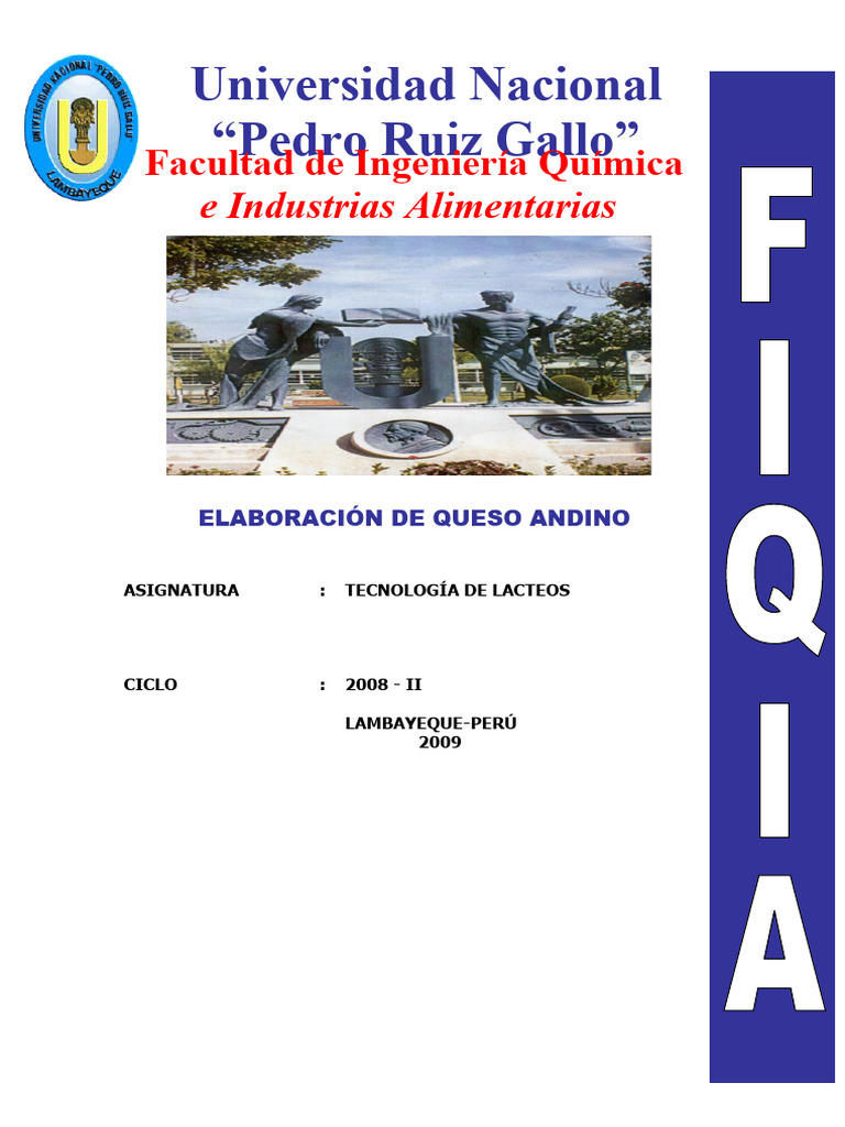 Elaboración de Queso Andino | PDF | Queso | Leche