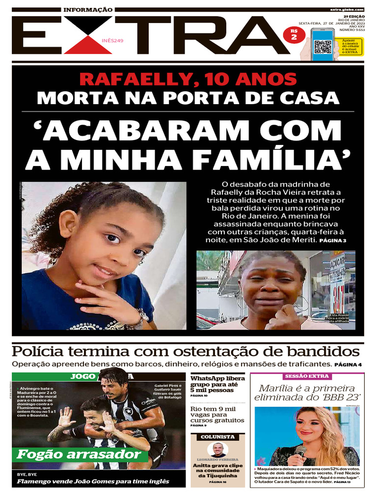 RJ Jornal Extra 270123 | PDF