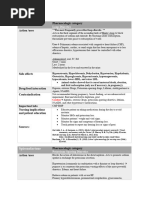 Furosemide Medication Card for ATI | PDF | Clinical Medicine | Diseases ...