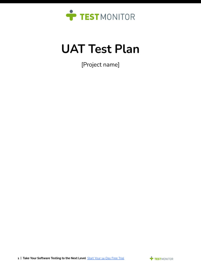 UAT Test Plan 1721027041 | PDF | Software Testing | Usability