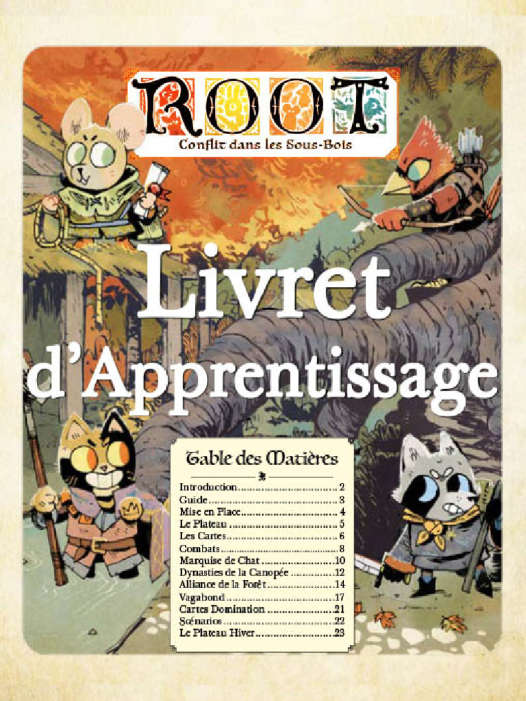 MT Root 001 Livret Apprentissage | PDF