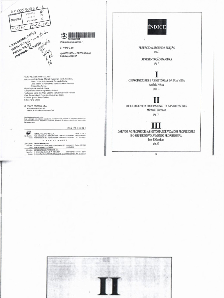 HUBERMAN, Michael - O Ciclo de Vida Profissional Dos Professores | PDF