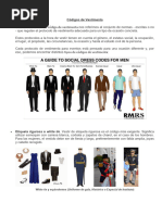 Protocolo de Vestimenta para Eventos Profesionales | PDF | Etiqueta ...