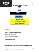 1 - GRADE 7 TECHNOLOGY QUESTION PAPER- TERM 2-2024-PSM | PDF | Lever