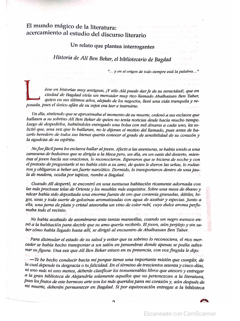 Concepto de Literatura | PDF