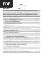 Correcao Borderline Personality Questionnaire (BPQ) | PDF | Jogos e ...